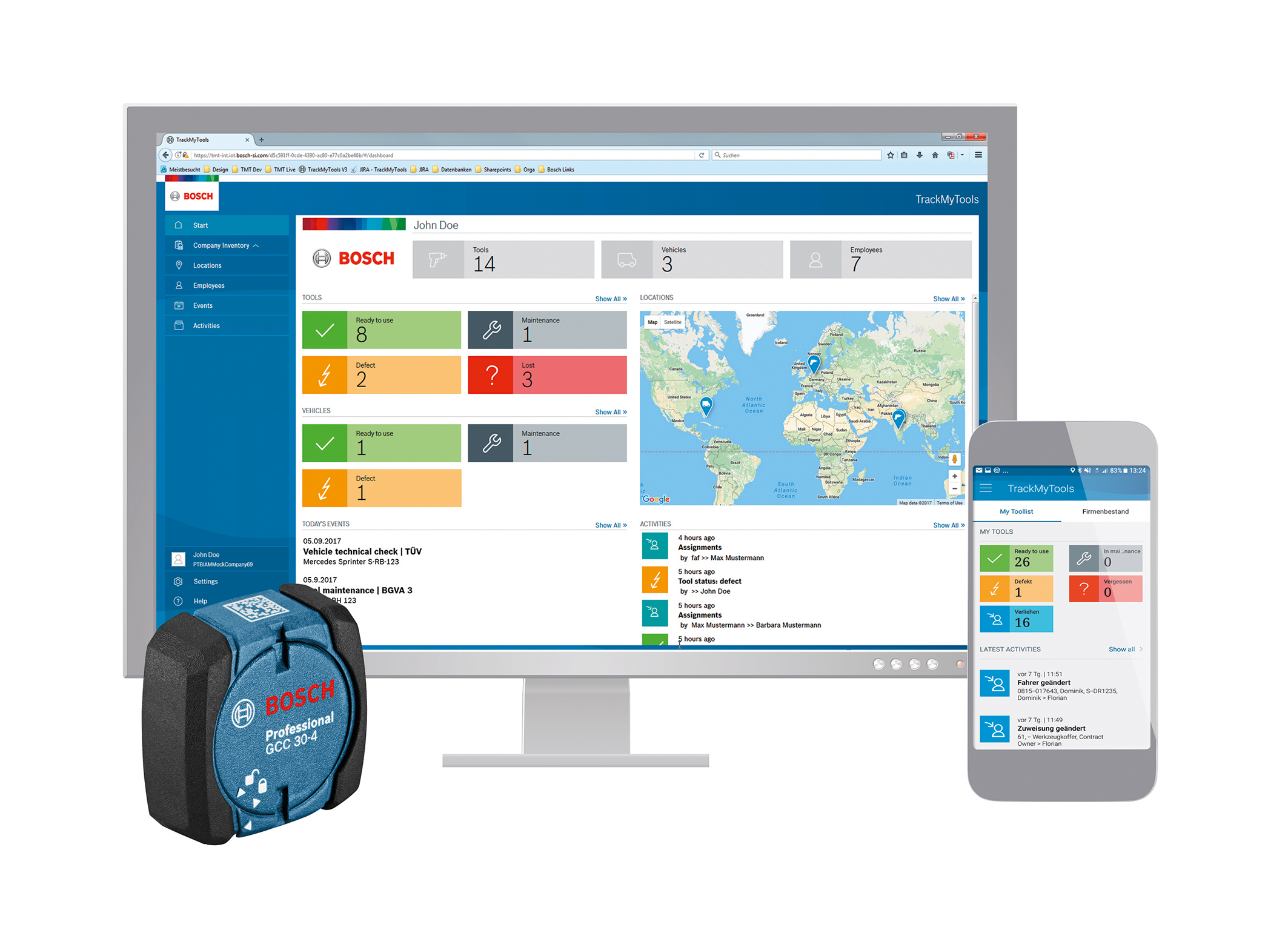 Une vision totale : gestion des outils, véhicules et employés grâce à ...